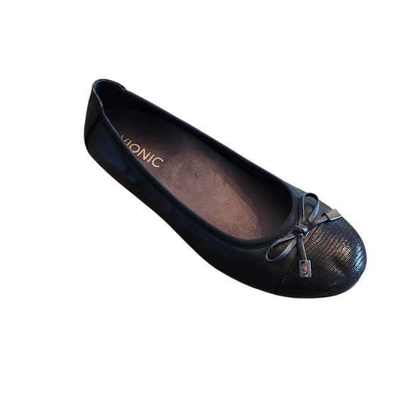 Vionic | Shoes | Vionic Spark Minna Ballet Flats Bow Size 7 Comfort ...